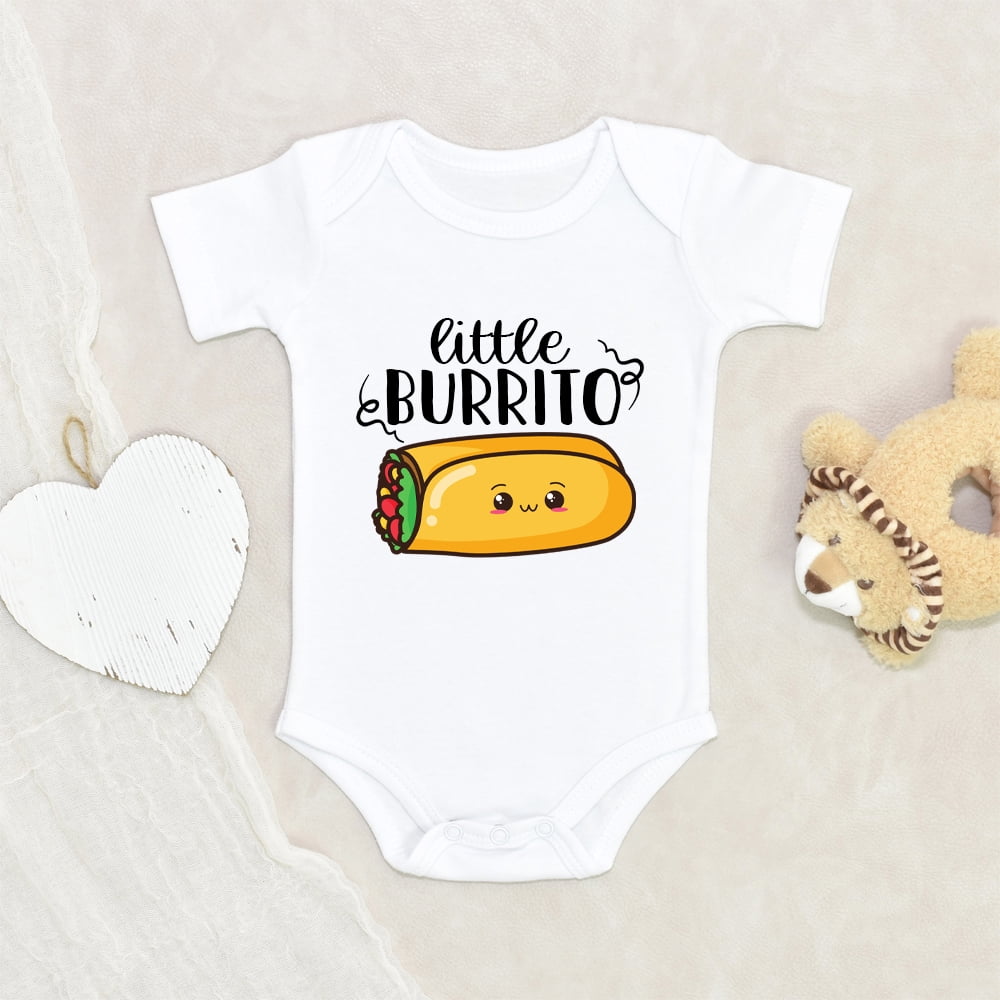 Funny Baby Clothes - Little Burrito Clothes - Newborn Baby Clothes ...