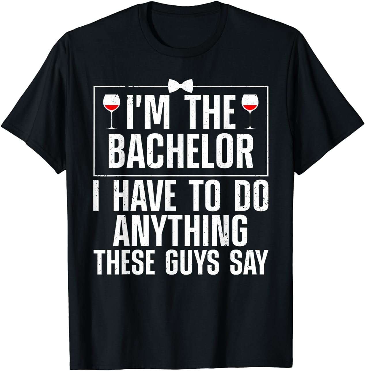 Funny Bachelor Party Design For Men Boys Bachelor Groomsmen T-Shirt ...