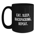 Funny Backpacking Gifts for Valentine's - 'Eat. Sleep. Backpacking ...