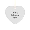 Funny Backpacking Themed Gifts from Friends for Christmas - Eat. Sleep ...