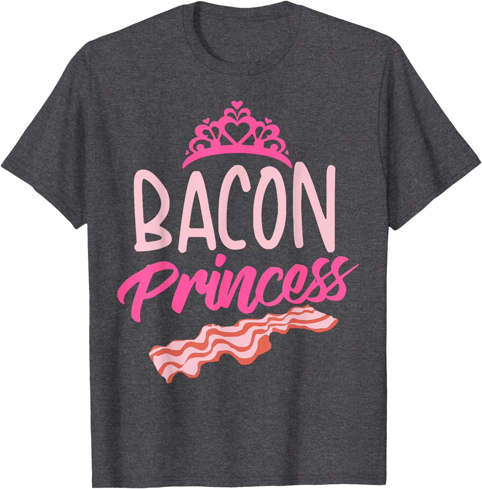 Funny Bacon Gift Cool Smoked Pork Eater Foodie Softstyle Unisex T-Shirt ...