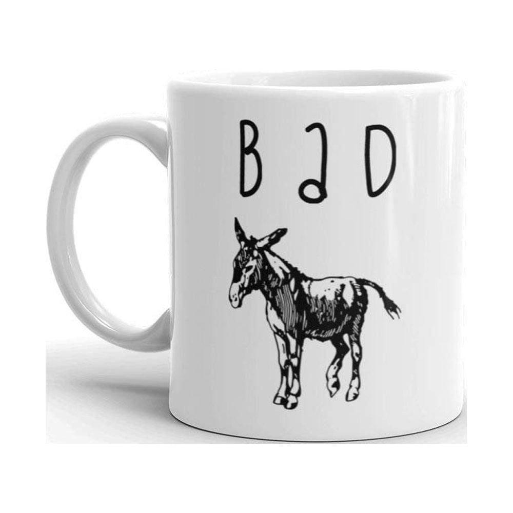 Funny Bad Ass Novelty Humor 11oz White Ceramic Coffee Mug - Walmart.com