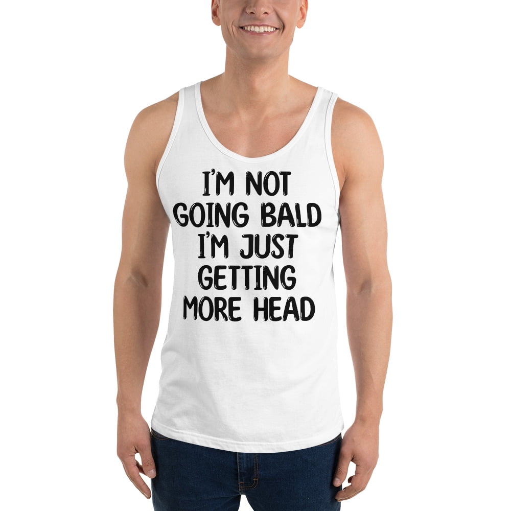 Funny Bald Joke Men's Tank Top, I’m Not Going Bald I’m Just Getting ...