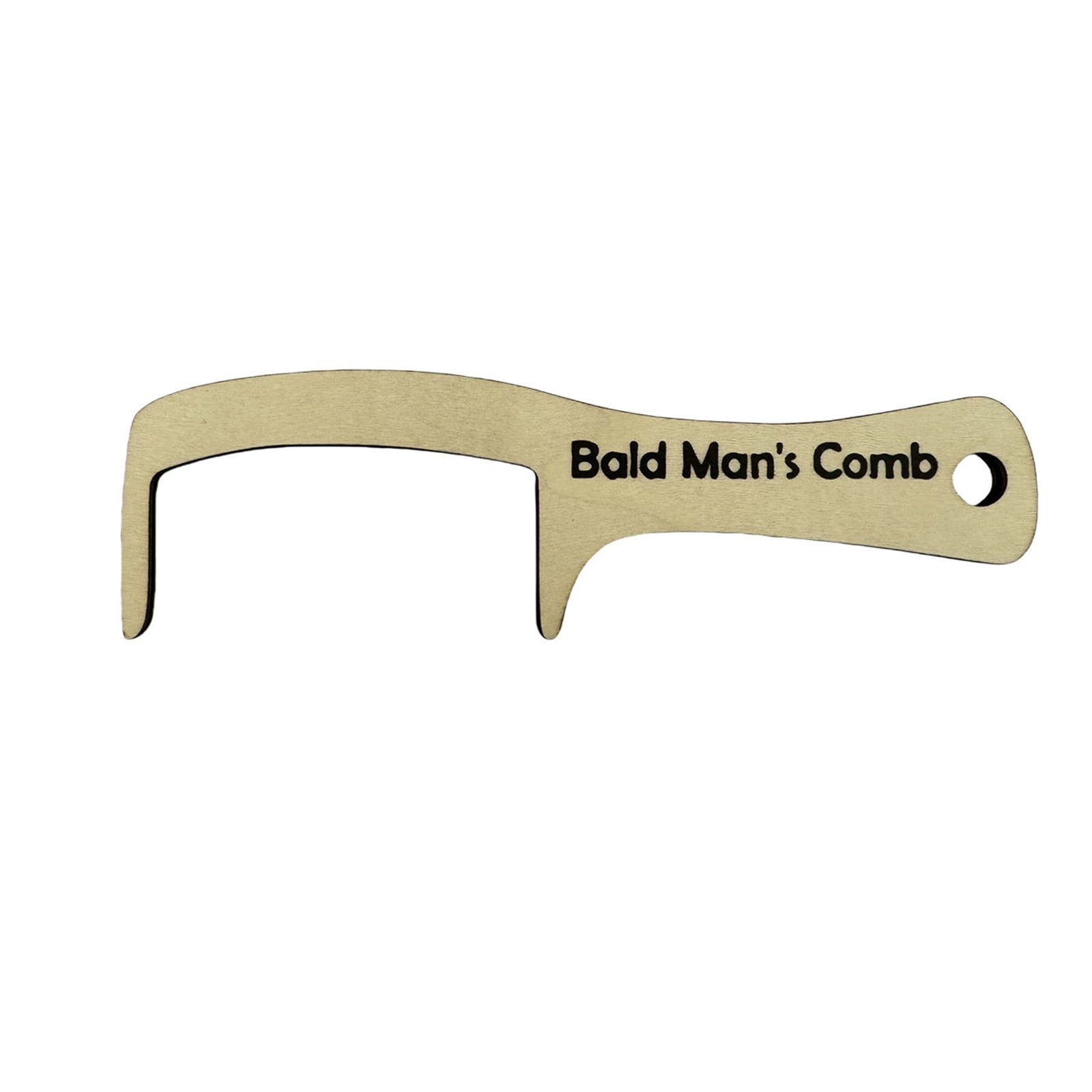Funny Bald Man Grooming Tool Novelty Bald Man Hair Comb Hair Brush ...