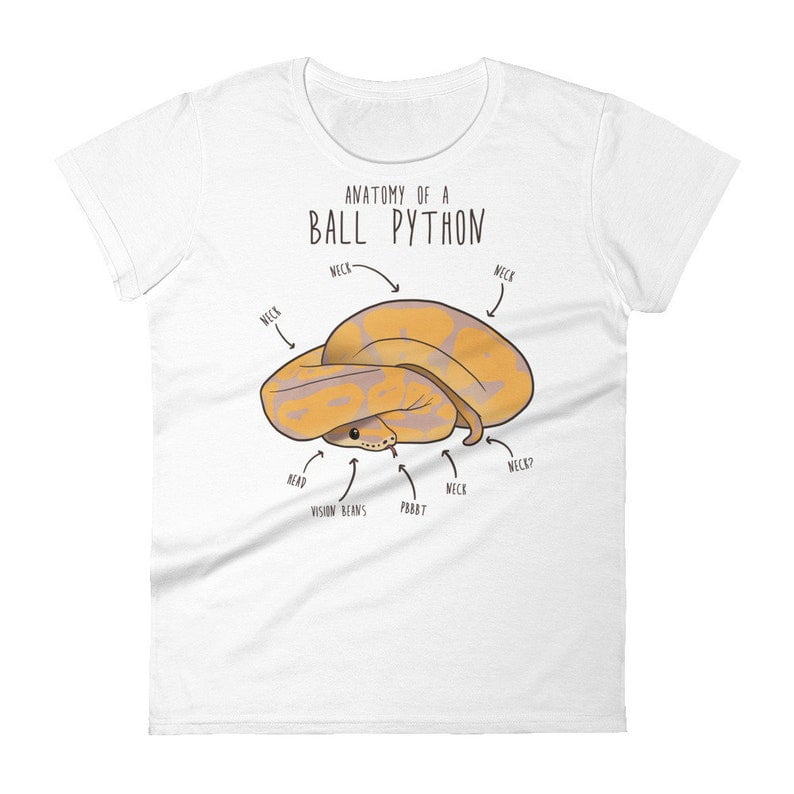 Funny Banana Ball Python Shirt, Women, Men, Reptile Tshirt, Snake Lover ...