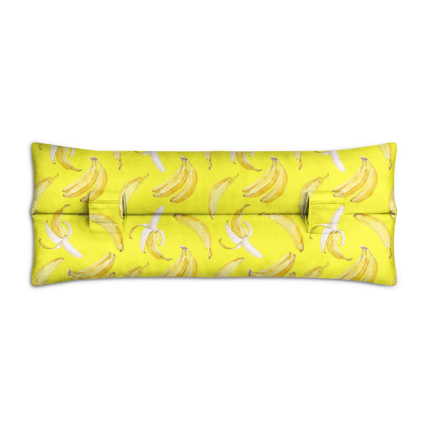Funny Banana Cartoon Seatbelt Pillow Playful Print for Mastectomy ...