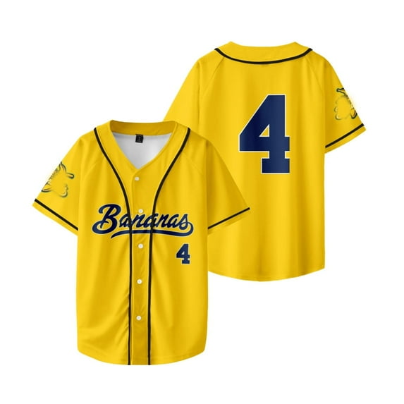 Funny Banana Merch Let's Go Bananas Baseball Jacket Unisex V-neck ...