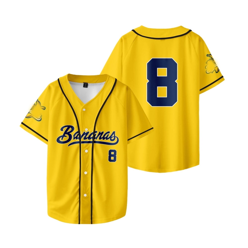 Funny Banana Merch Let's Go Bananas Baseball Jacket Unisex V-neck ...