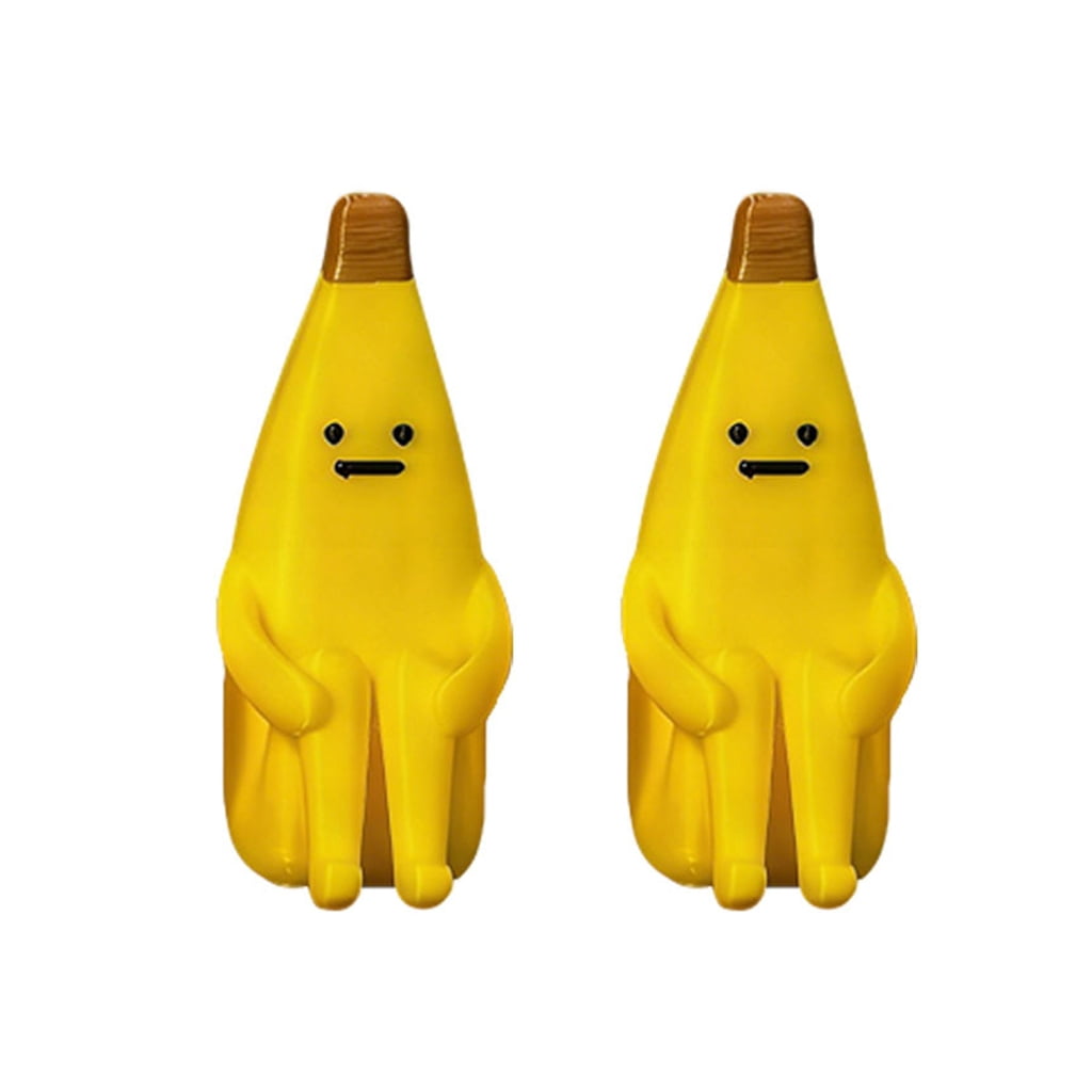 Funny Banana Statue Sculptures 3D Printed Banana Figurines Ornament for ...