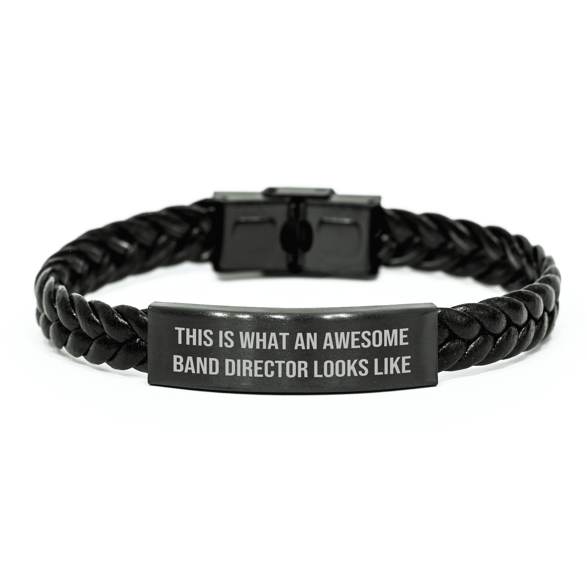 Funny Band Director Gifts from Men - Interlaced Leather Bracelet for ...