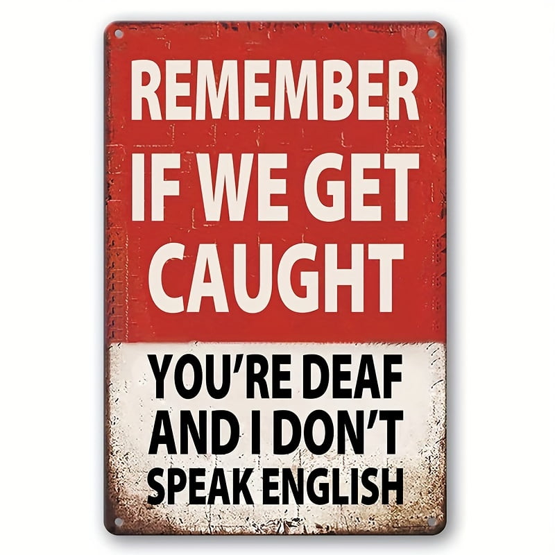 Funny Bar Sign Man Cave Garage Decor Vintage Metal Tin Signs, Remember ...