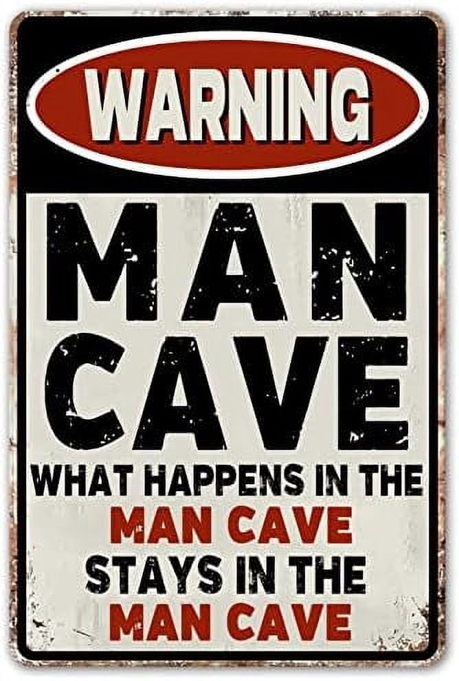 Funny Bar Sign Man Cave Vintage Metal Sign For Garage Home Bar Wall ...