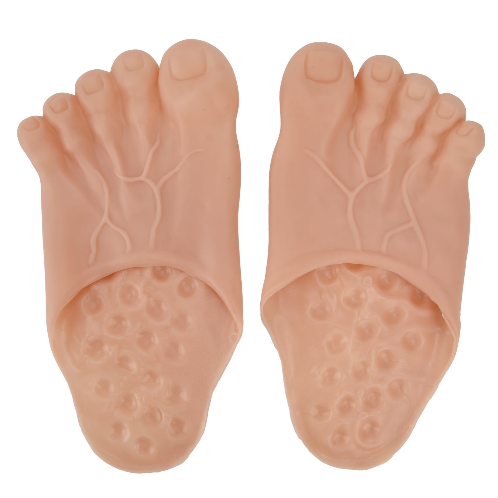Funny Barefoot feet Slipper Big Foot Slippers Shoes Covers Halloween ...