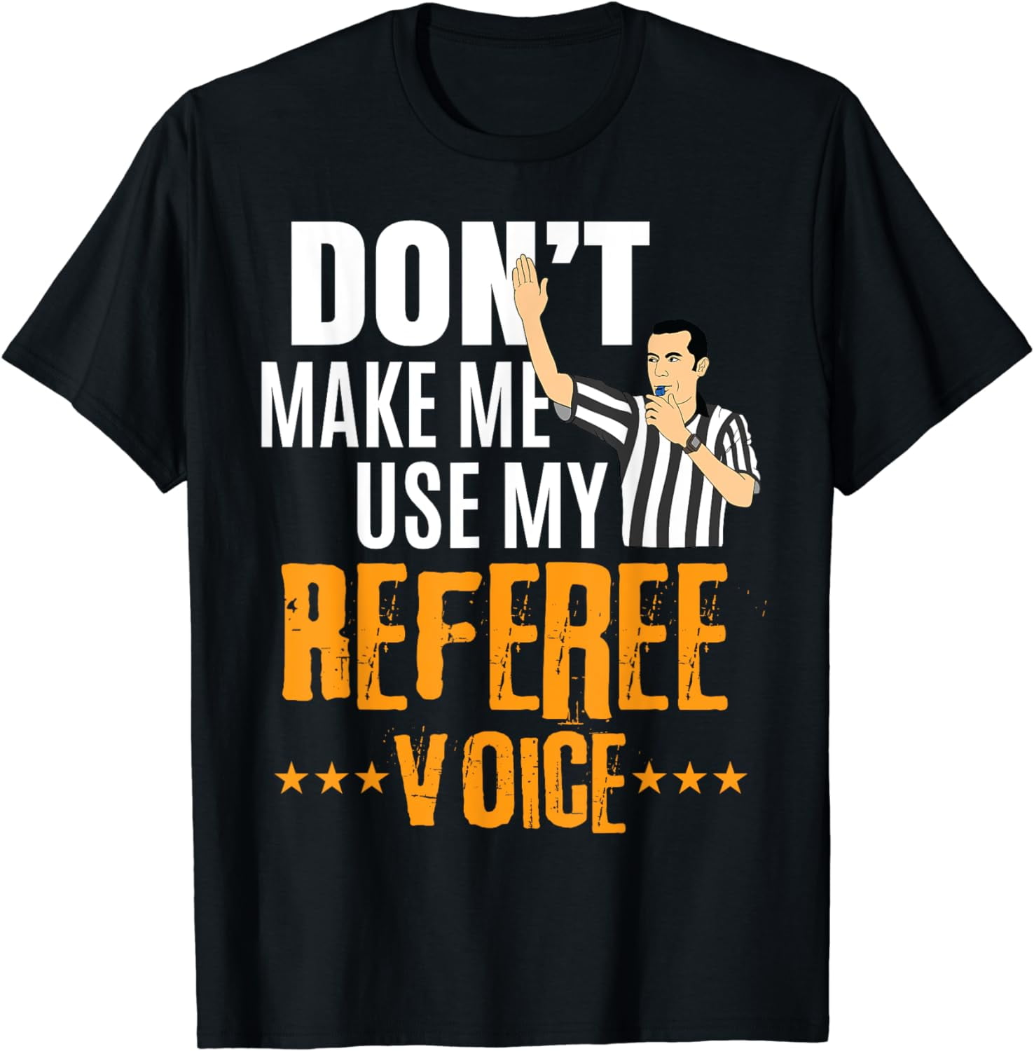 Funny Basketball Ref Hoops - Basketball Referee T-Shirt - Walmart.com