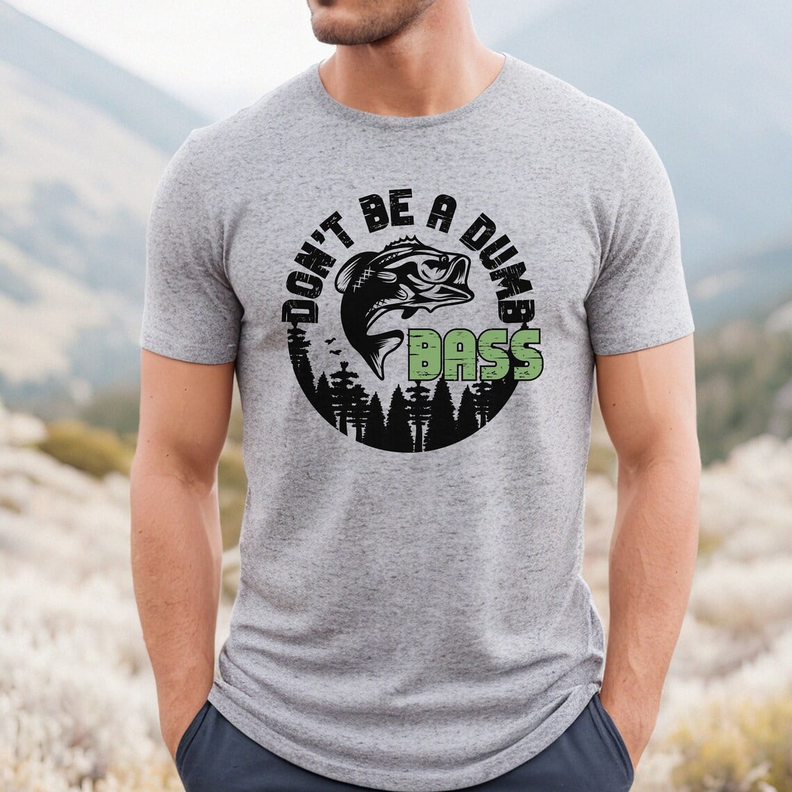 Funny Bass Fishing Shirt, Dad Gone Fishing Shirt, Dad Fishing Shirt ...