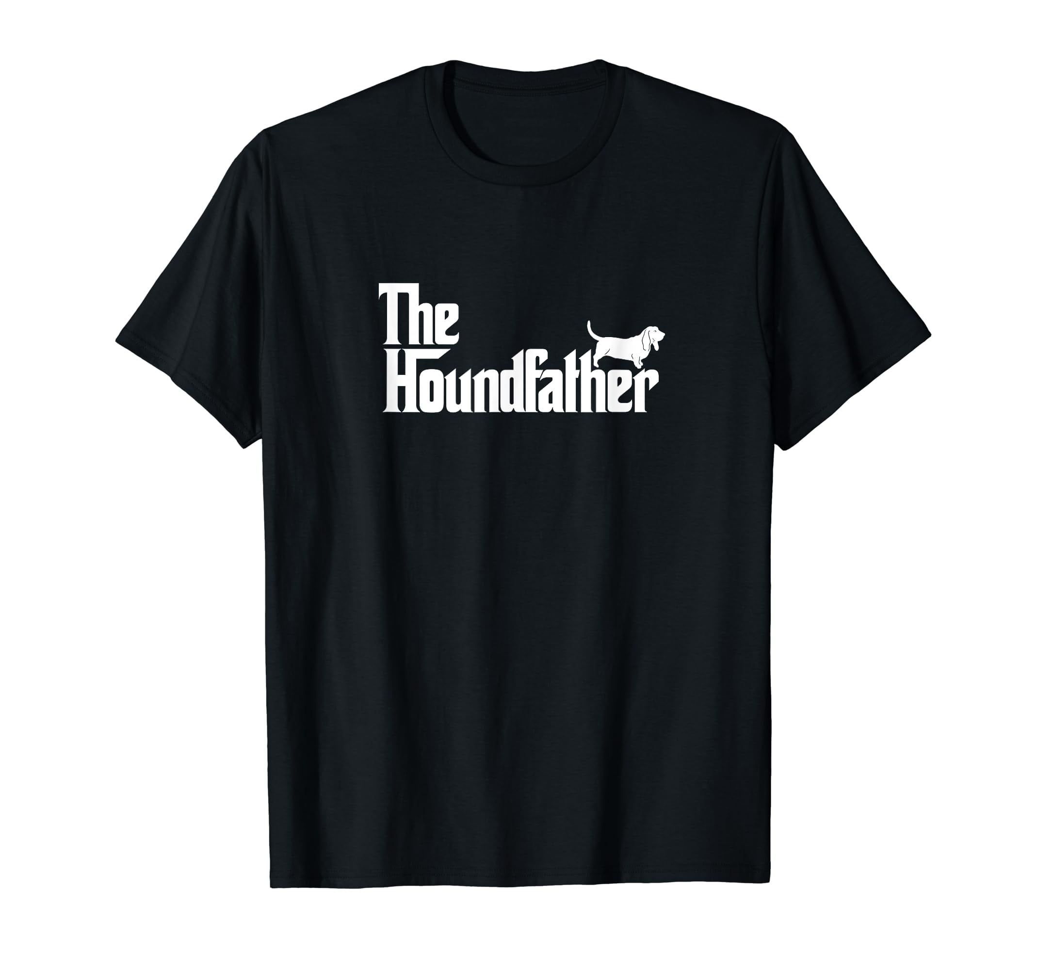 Funny Basset Hound Father Dog Shirt The Houndfather T-shirt - Walmart.com
