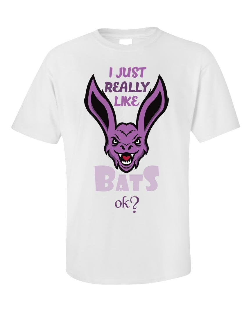 Funny Bat Lover Shirt, Bat Graphic Tee, Animal Print Shirt, Bat Gift ...