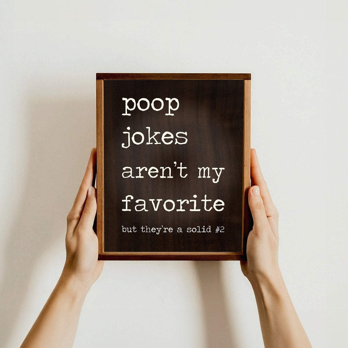 Funny Bathroom Art, Poop Jokes Print, Bathroom Humor Poster, Humorous ...