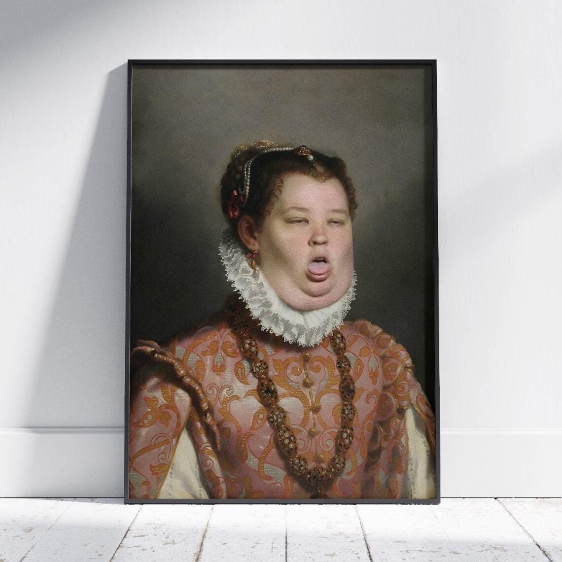 Funny Bathroom Poster, Funny Lady Poster,Lady Smell Stinky Face Poster ...