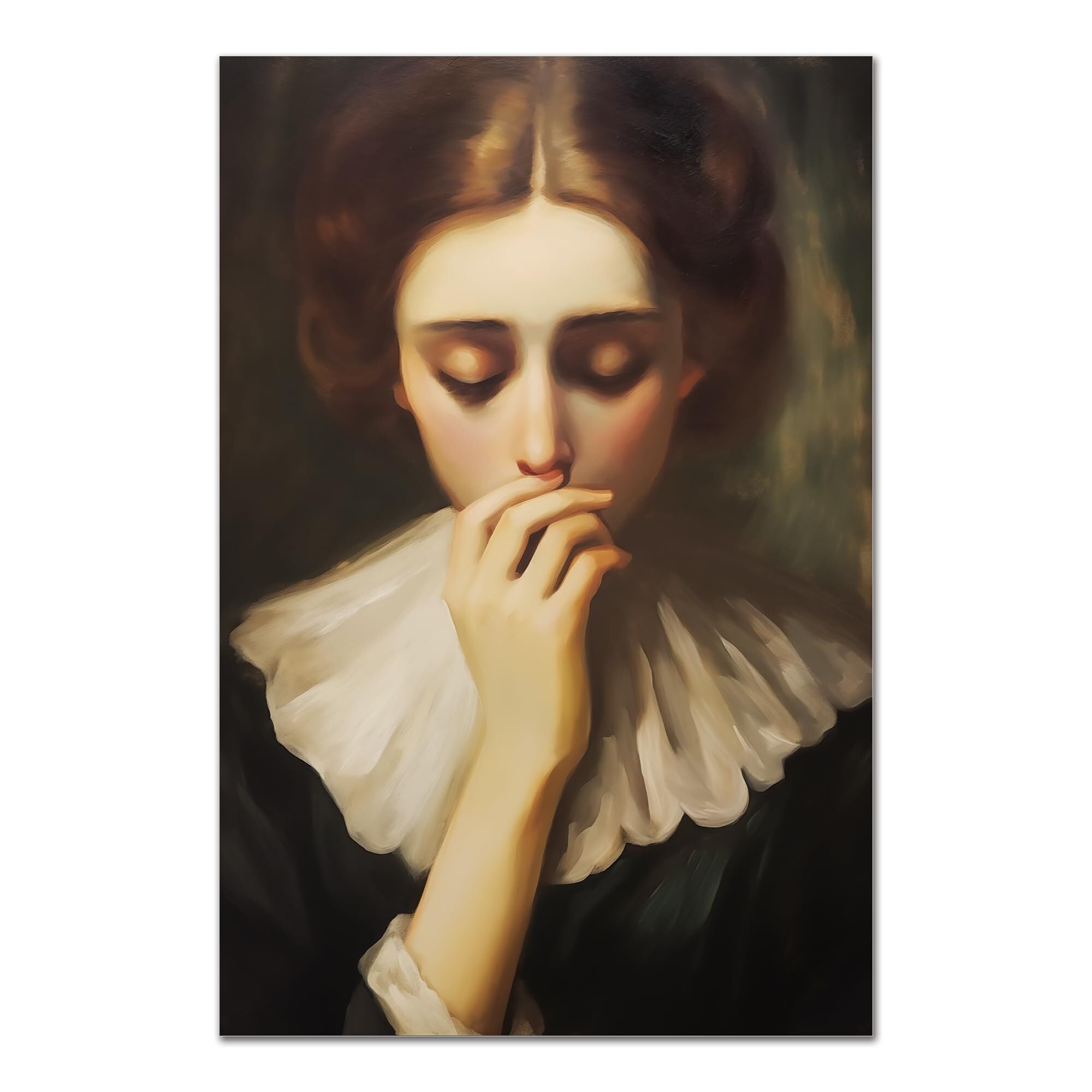 Funny Bathroom Wall Art Toilet Pictures Prints Humor Lady Classical ...