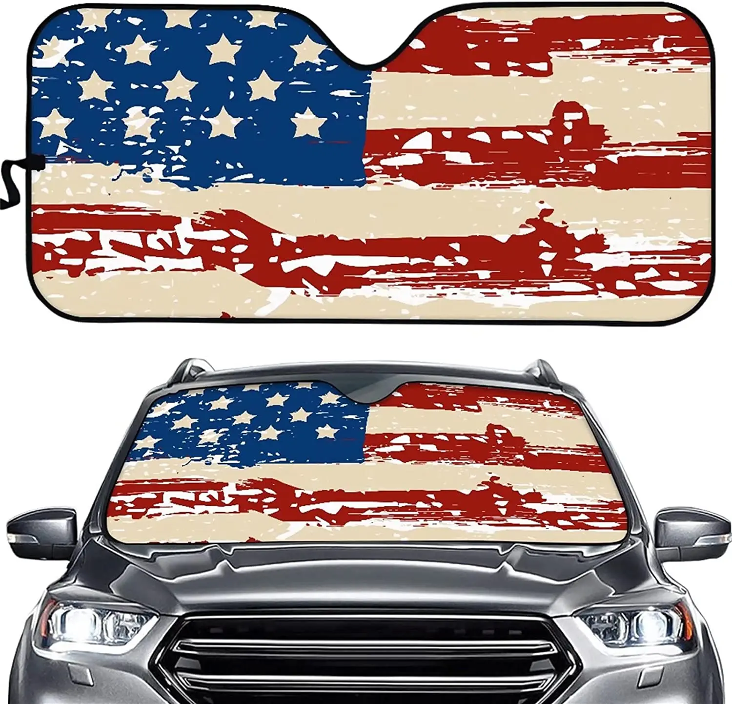 Funny Beagle Dogs Driver Car Foldable Windshield Sunshade Cute Animal ...