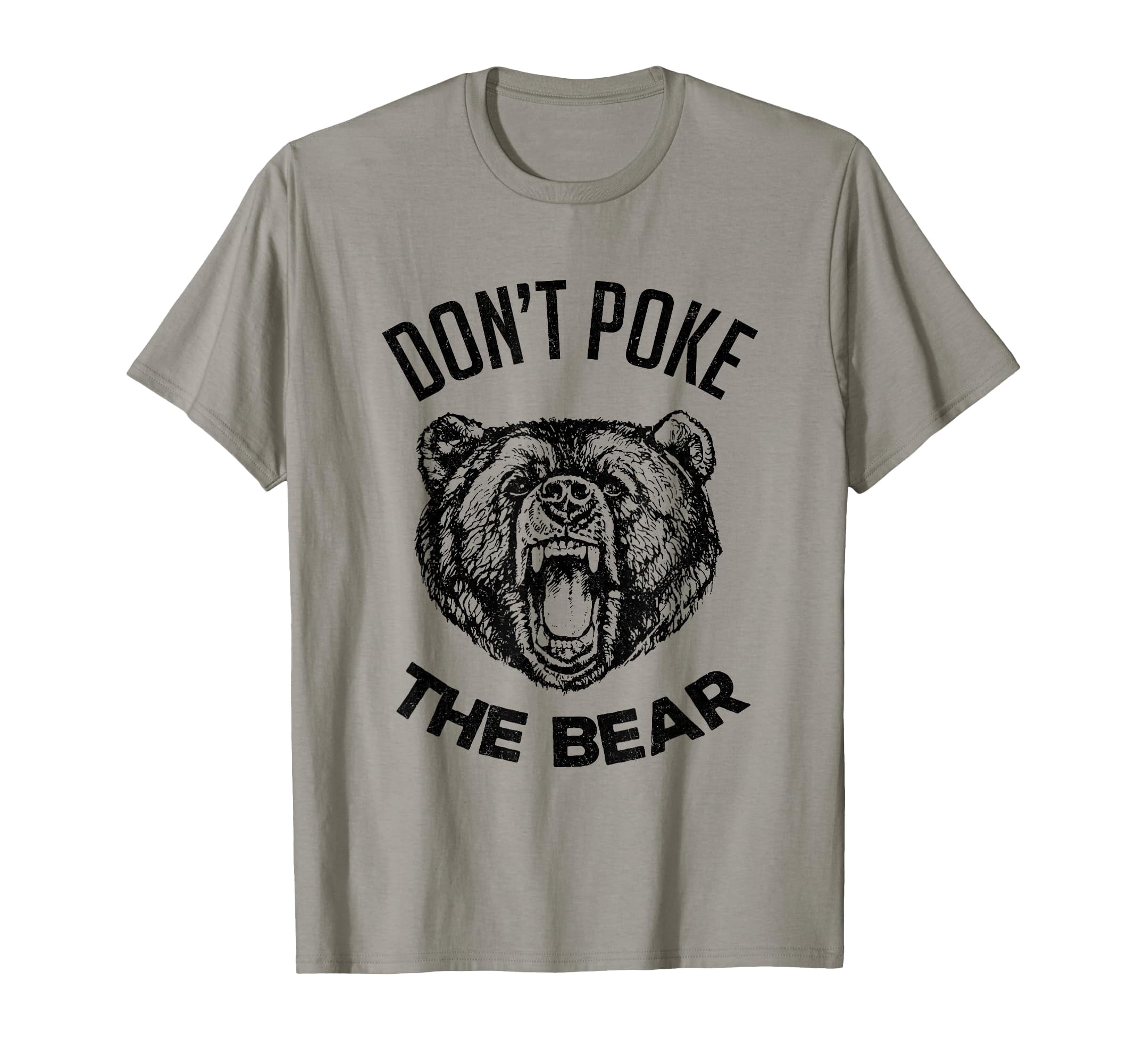 Funny Bear Graphic T-Shirt for Animal Lovers - Don't Poke The Bear ...