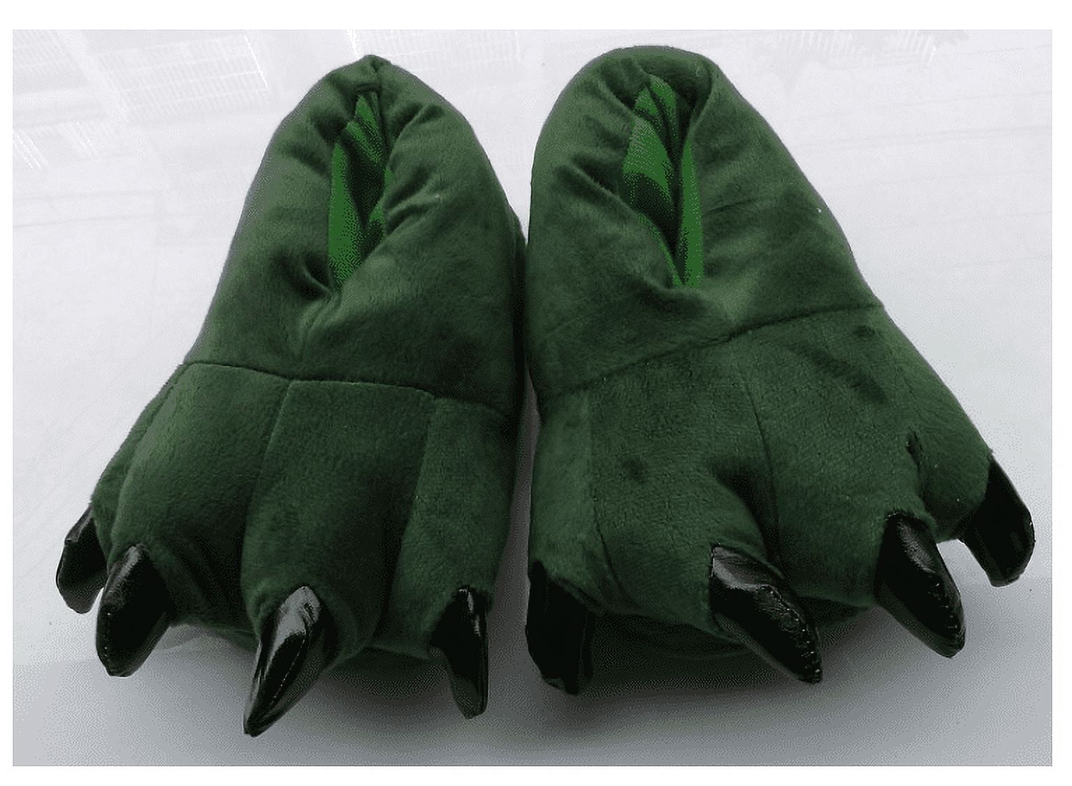 Funny Bear Paw Slippers Adult Monster Dino slippers for toddler Boys ...