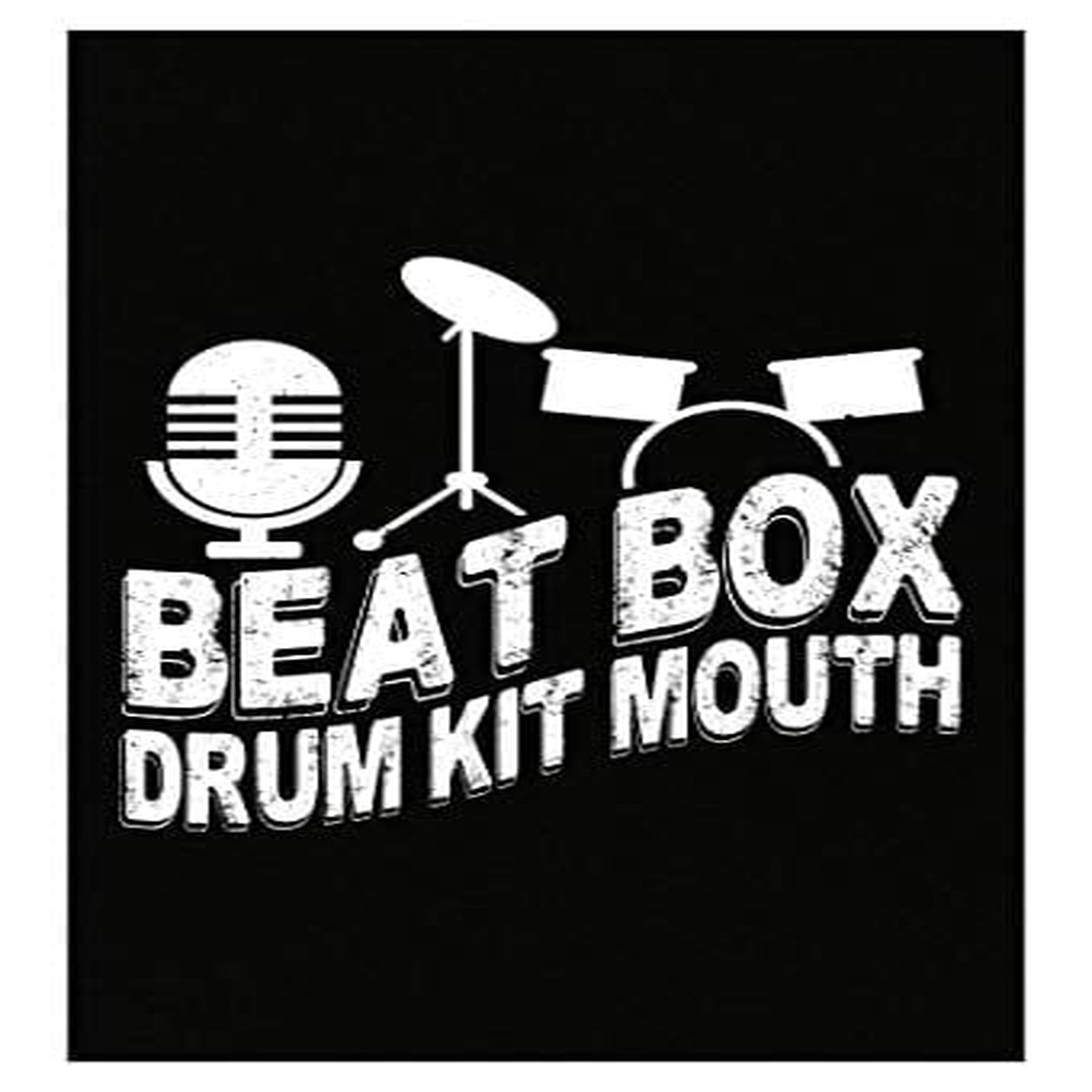 Funny Beatboxing Poster - Wall Decor for Music Lovers Gift - Walmart.com