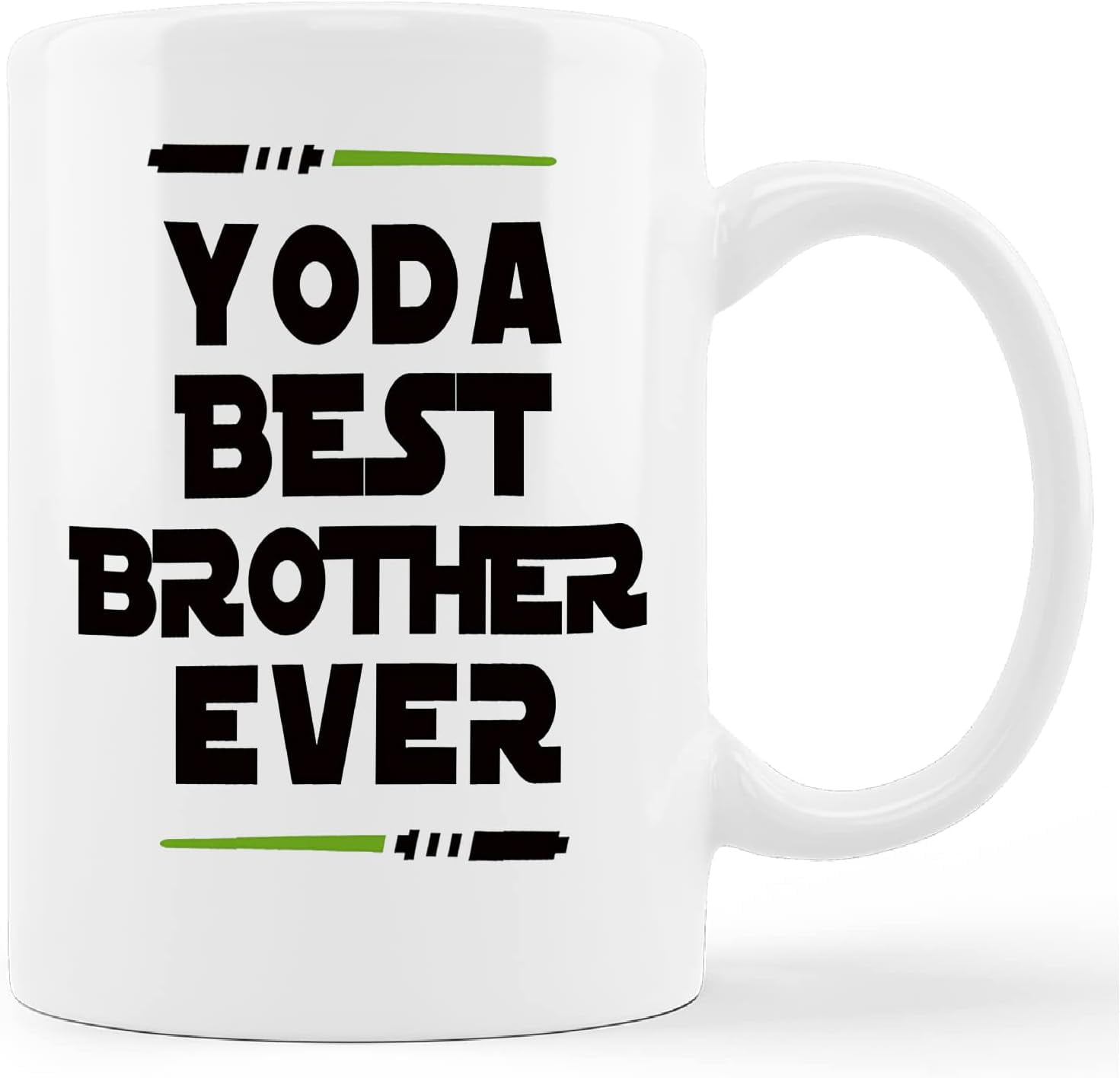 Funny Best Brother Mug Cup,Yoda Best Brother Ever Funny Ceramic Mug ...