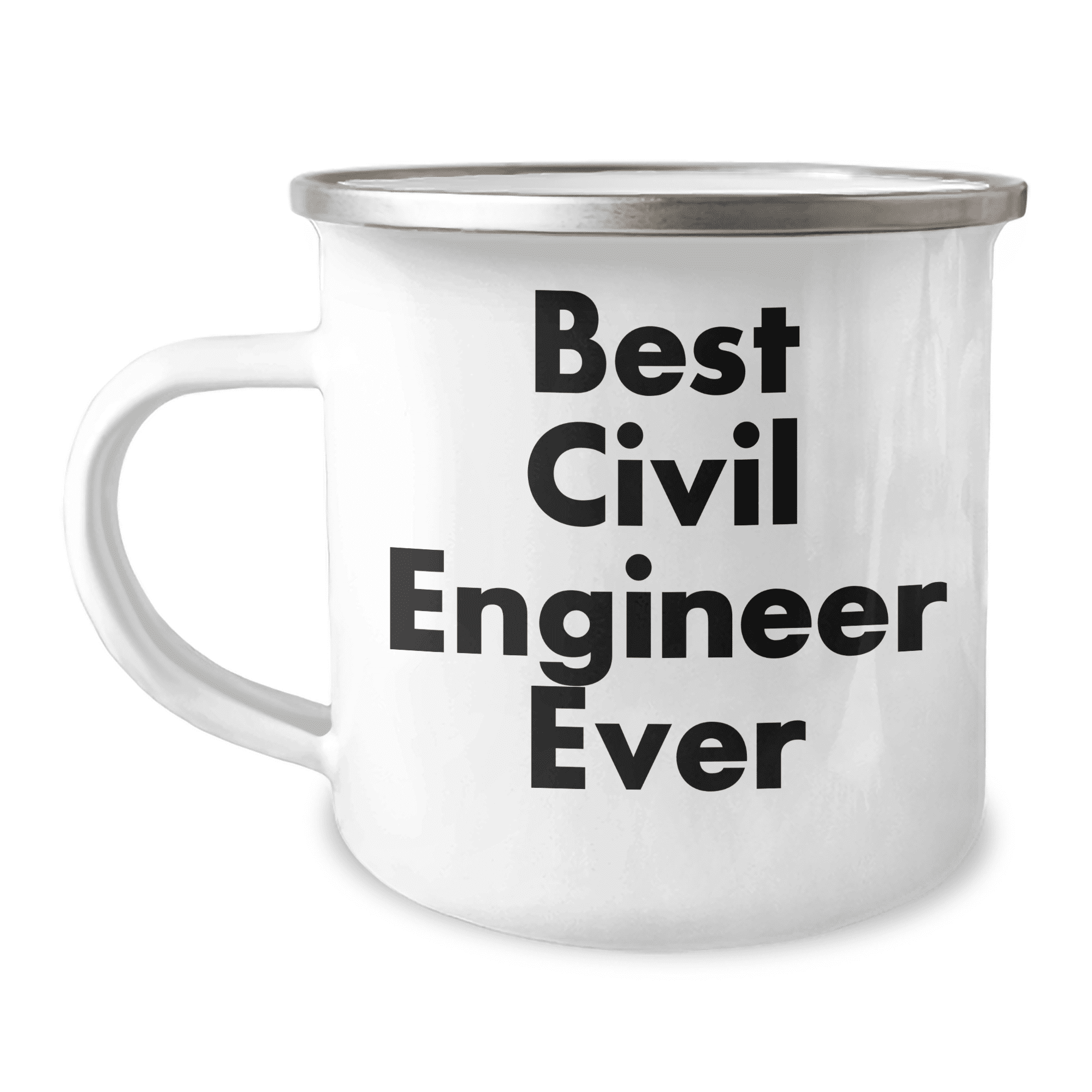 Funny 'Best Civil Engineer Ever' Camping Mug Gifts for Civil Engineer ...