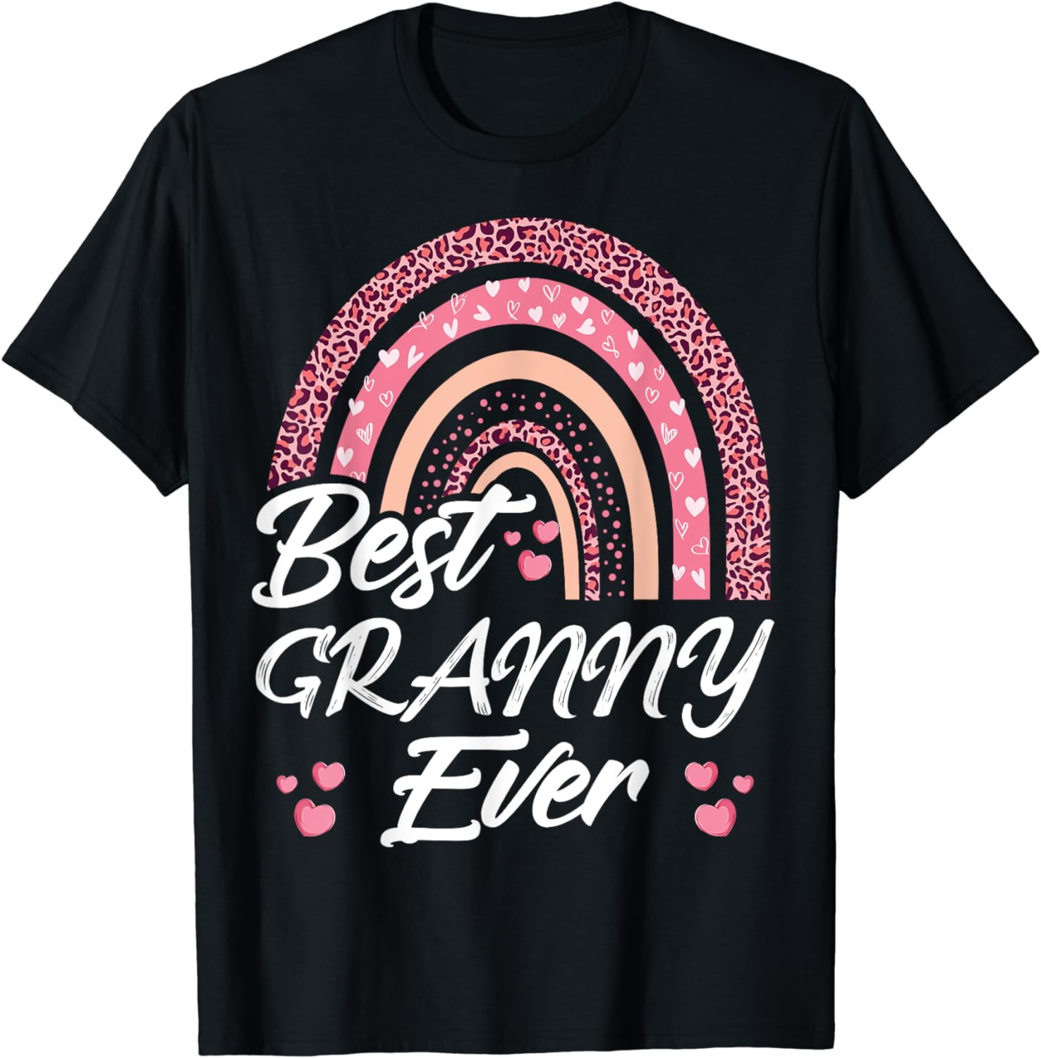 Funny Best Granny Ever Rainbow Cute Mothers Day For Women T-Shirt - Walmart.com