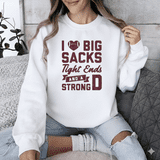 Funny Big Sacks Tight Ends Football Humor Quote Game Day C216 ...