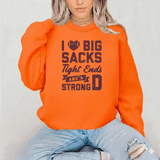Funny Big Sacks Tight Ends Football Humor Quote Game Day C216 ...