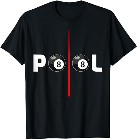 Funny Billiards Sports Lover Pool Snooker Billiards Player T-Shirt ...