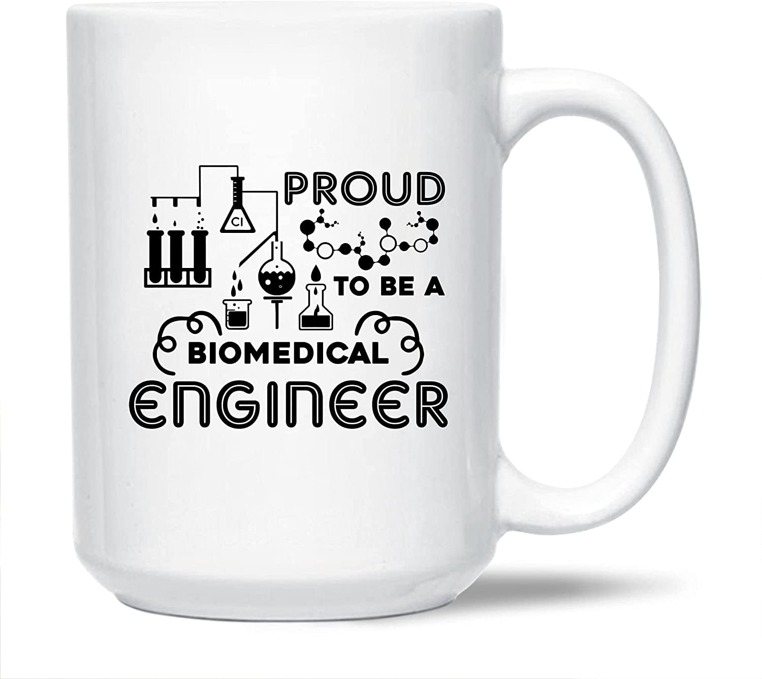 Funny Biomedical Engineer Coffee Mug Handle, Unique Biomedical Engineer ...