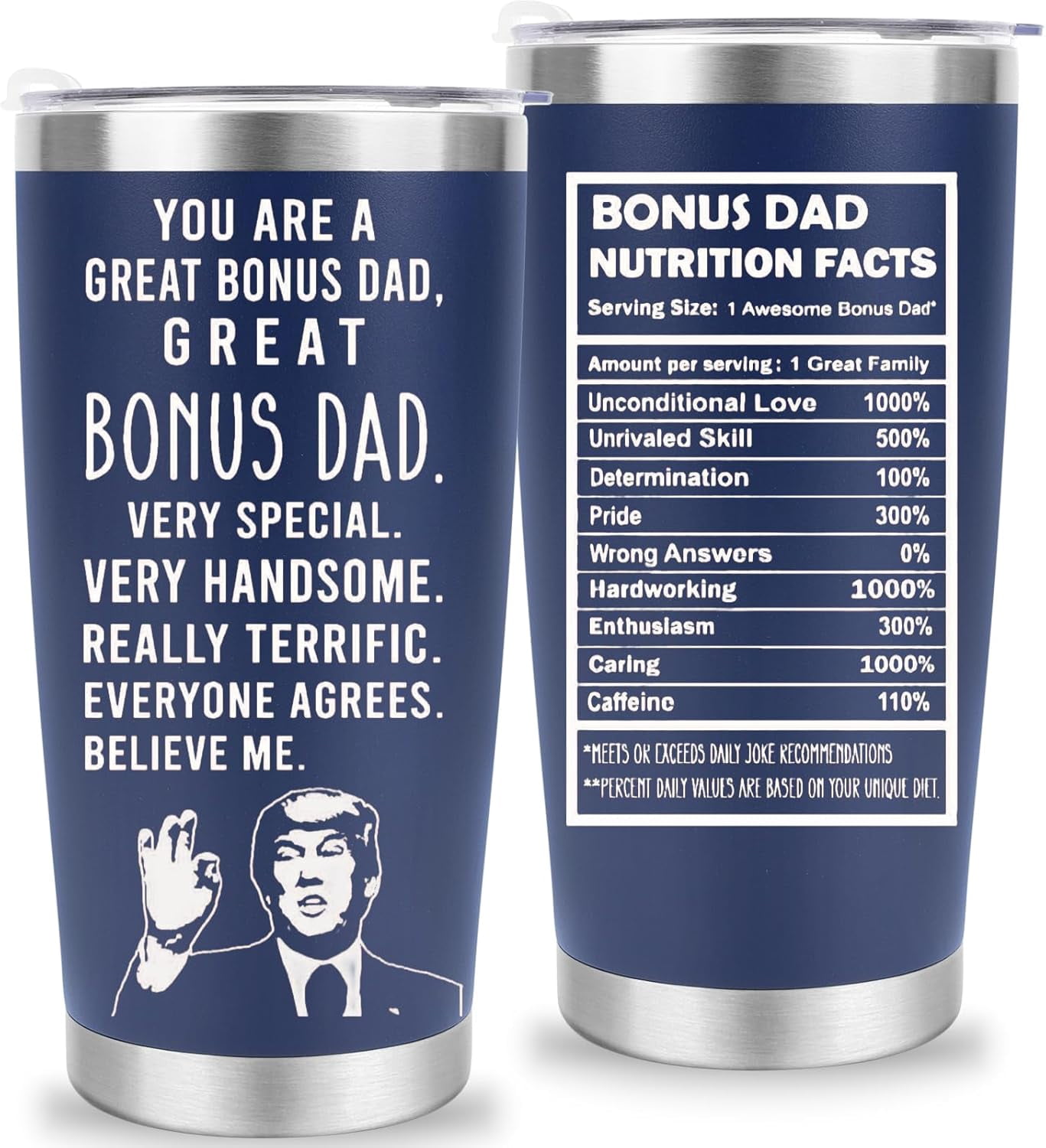 Funny Birthday Gifts for Bonus Dad Gift,Father Day Gifts From Daughter ...