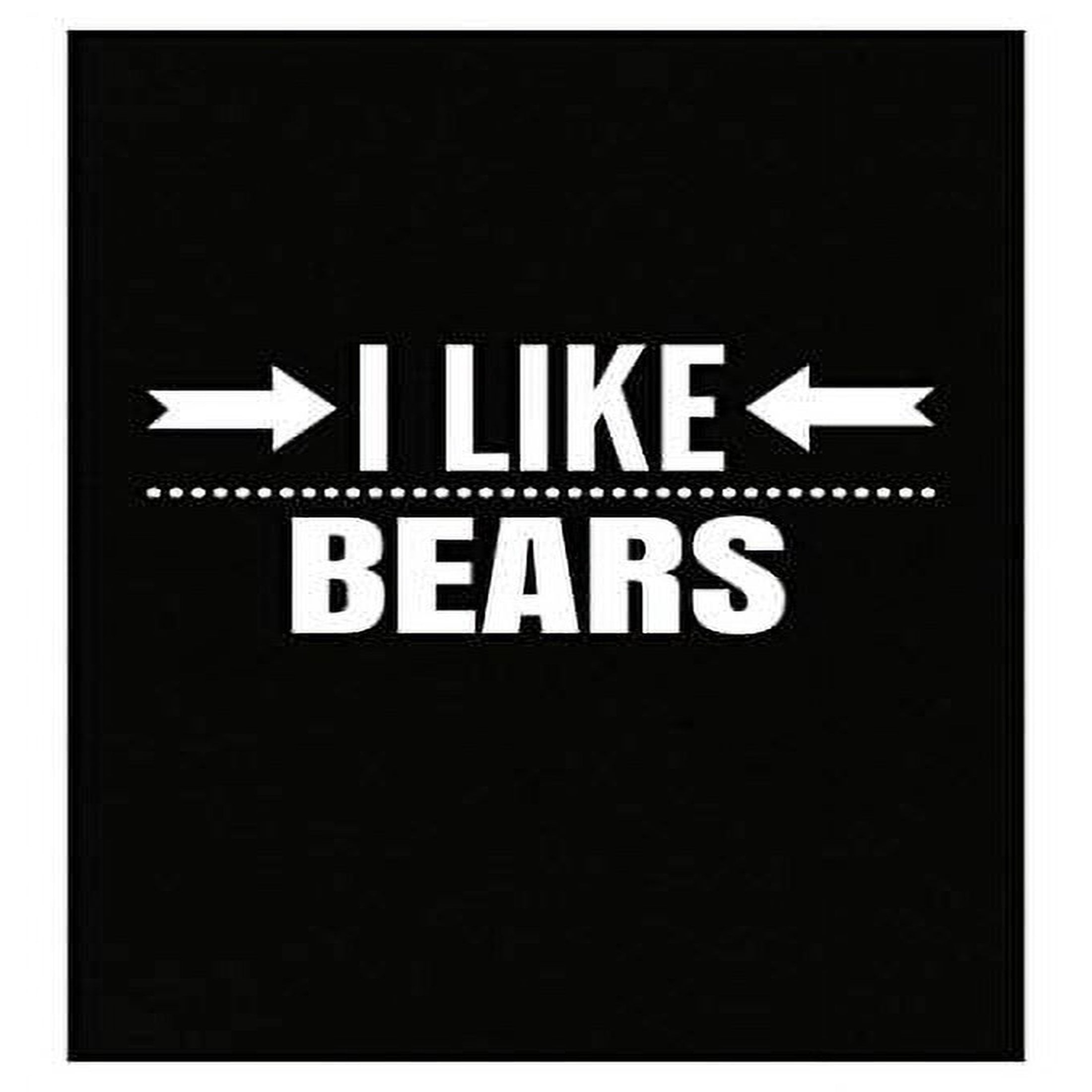Funny Black Bear Cub Poster - Wall Decor for Animal Lovers Gift ...