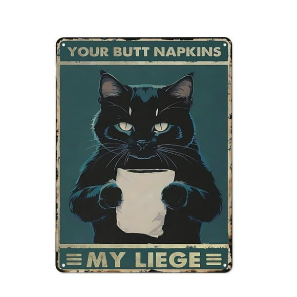 Hang There Cat Poster