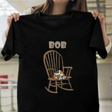 Funny Bob The Cat In Rocking Chair Cartoon Sarcastic H31202 T-Shirt ...