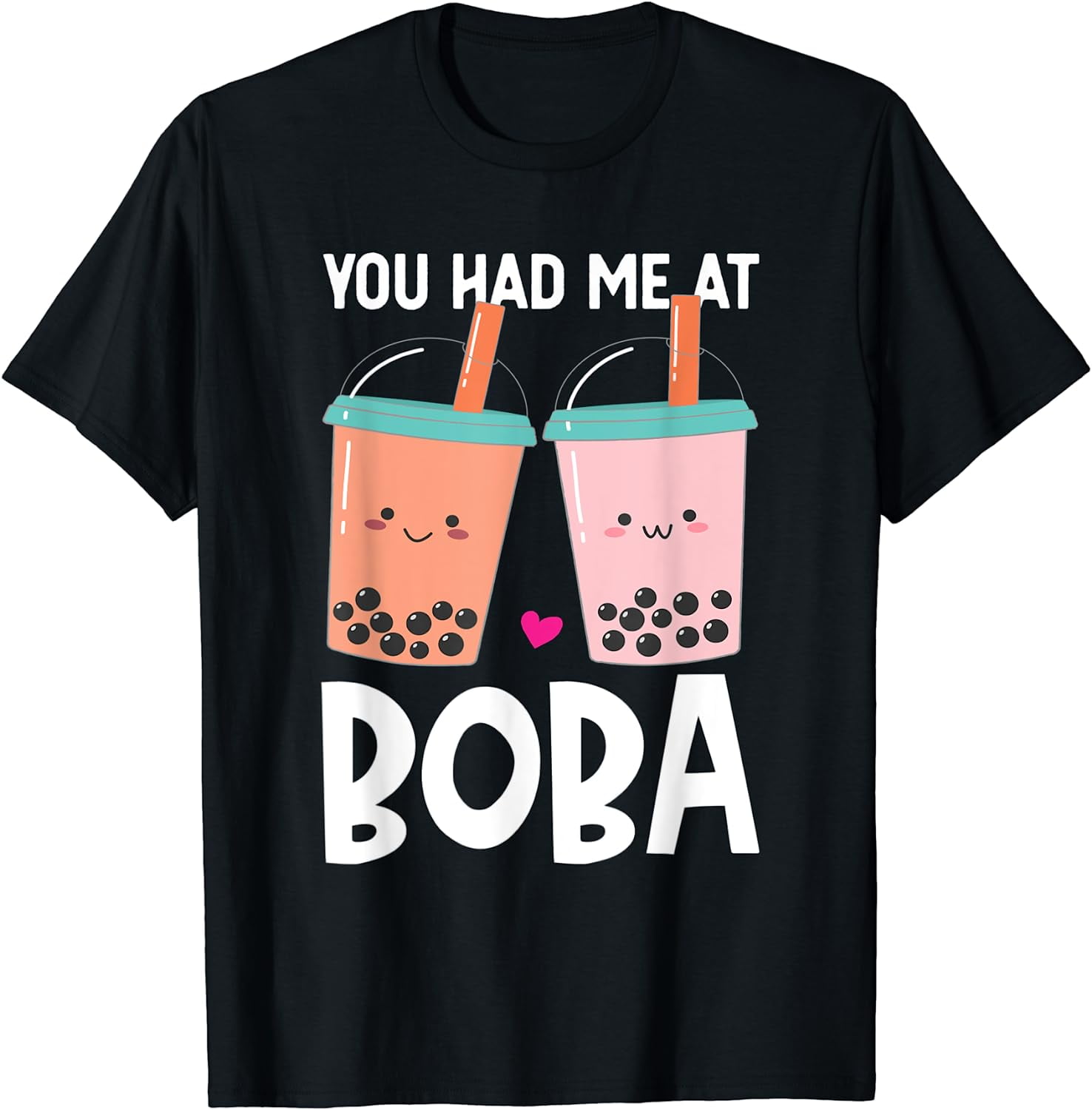 Funny Boba Bubble Tea outfit for girls and tea fans T-Shirt - Walmart.com