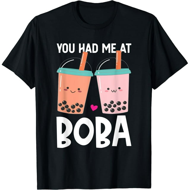 Funny Boba Bubble Tea outfit for girls and tea fans T-Shirt - Walmart.com