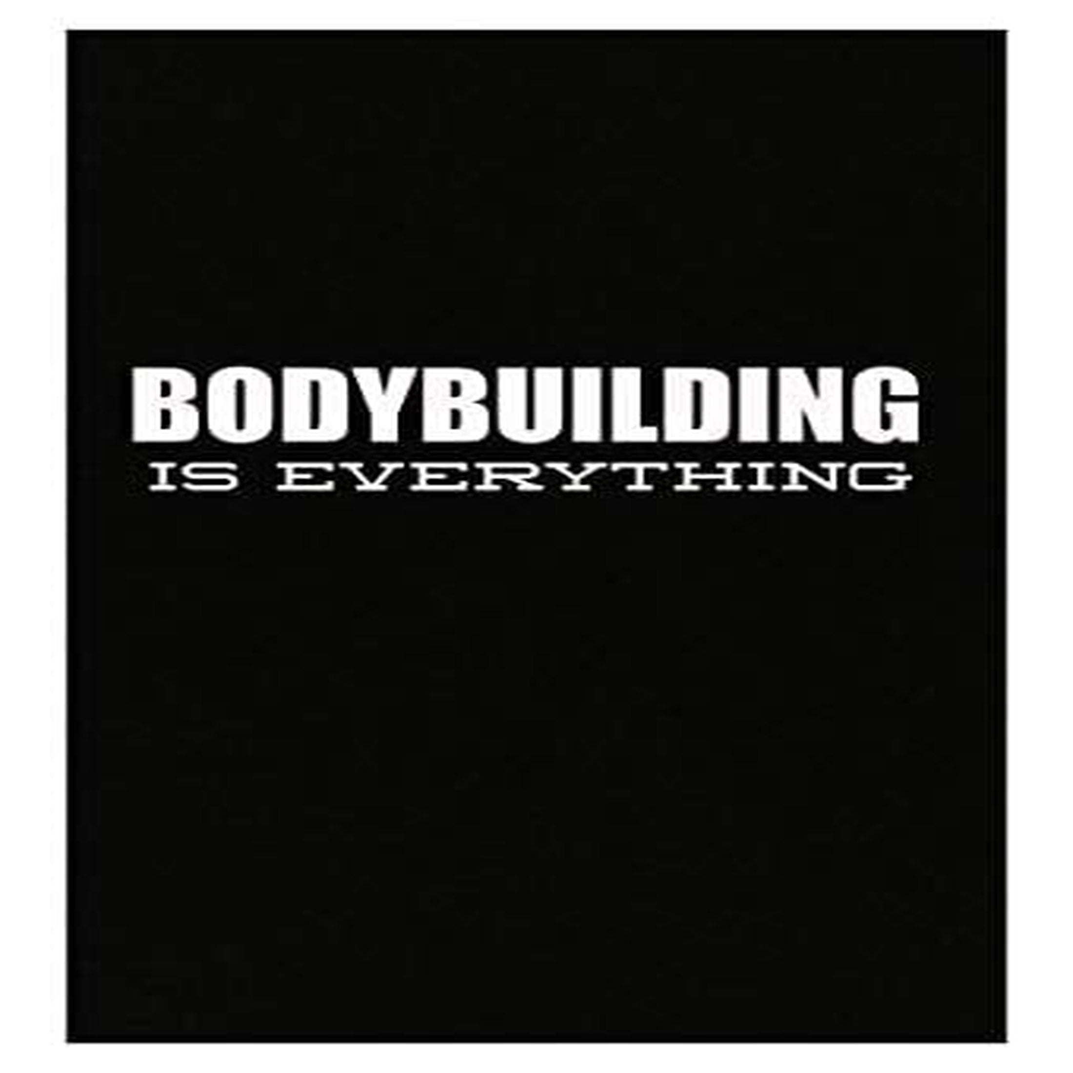 Bodybuilding Poster - Weights & Muscle Design - Sports Decor Gift ...