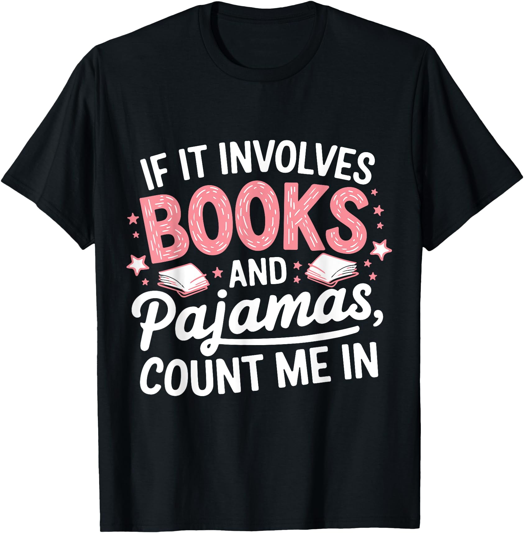 Funny Book Lover Design Reading Pajamas Quote T-Shirt - Cozy Bookworm ...