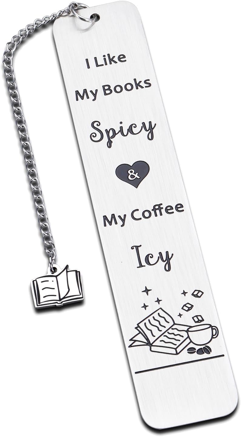Funny Bookmarks for Women Men Book Lovers Bookish Spicy Gifts for ...