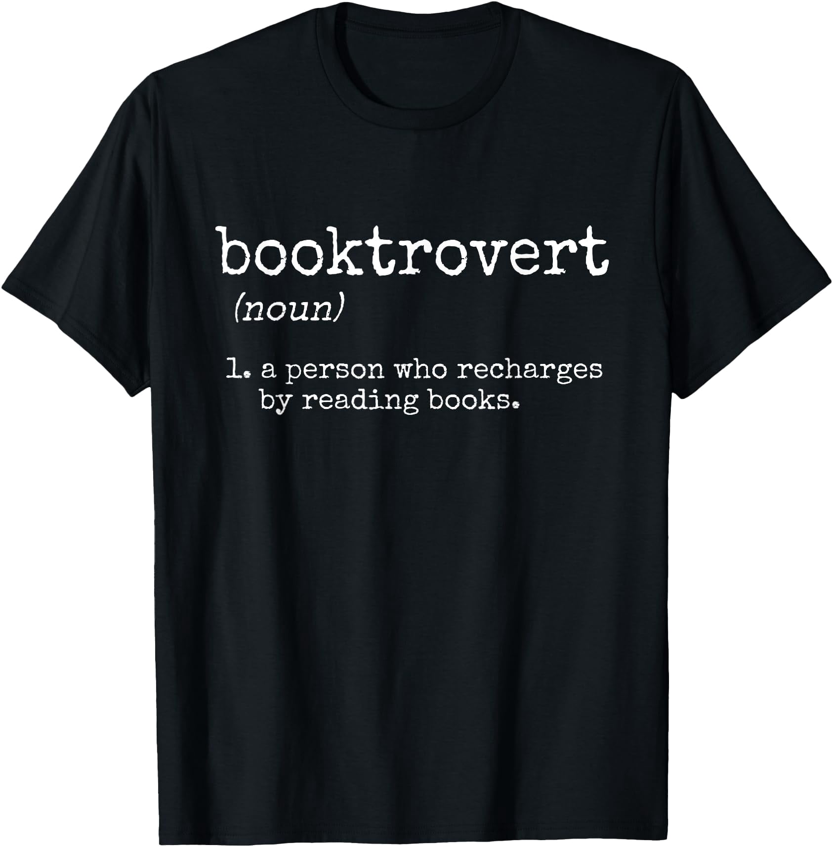 Funny Booktrovert Definition T-Shirt Great Gift for Bookworms - Walmart.com