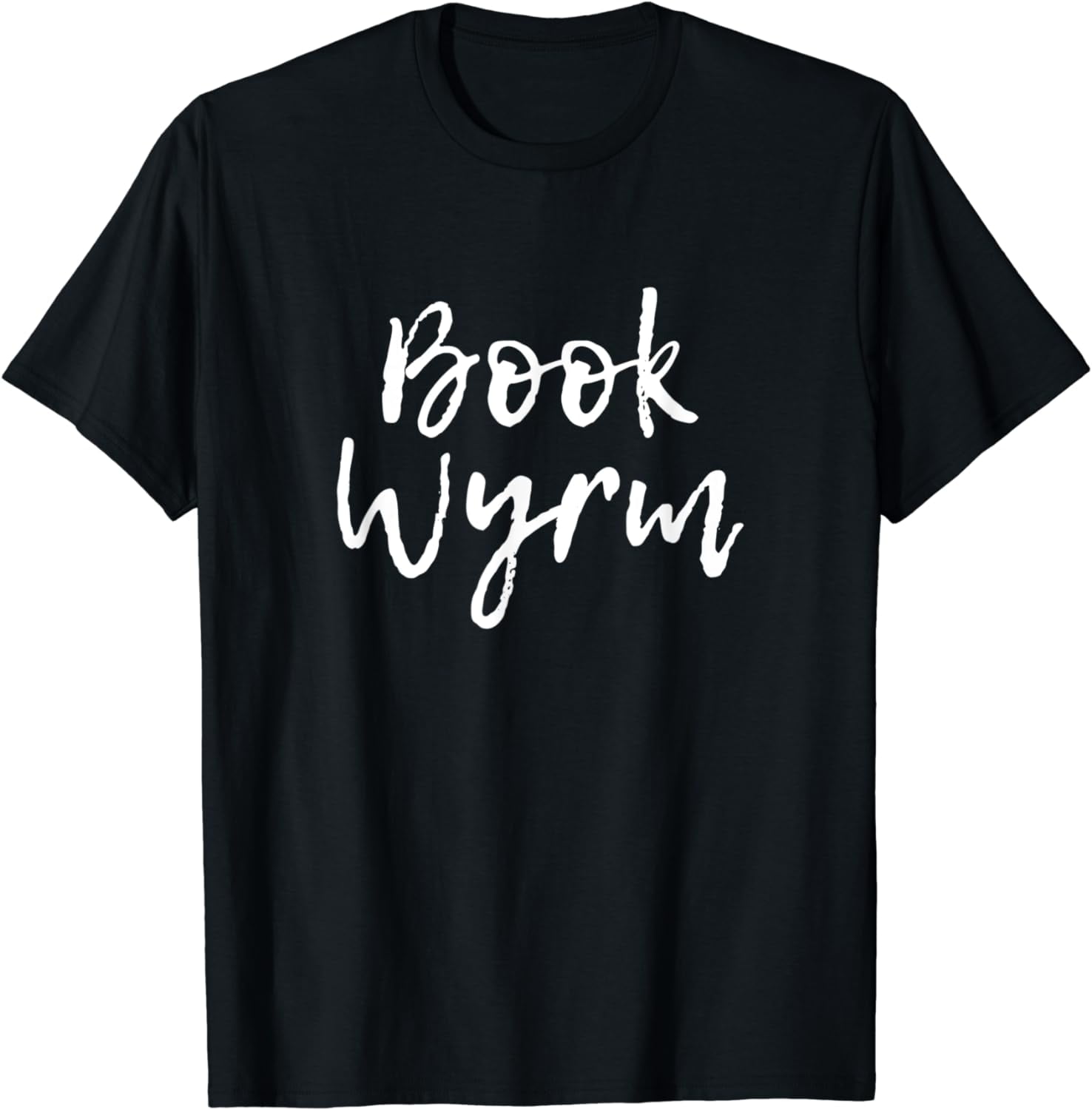 Funny Bookworm Pun Shirt Book Dragon Wyrm, English Teacher T-Shirt ...