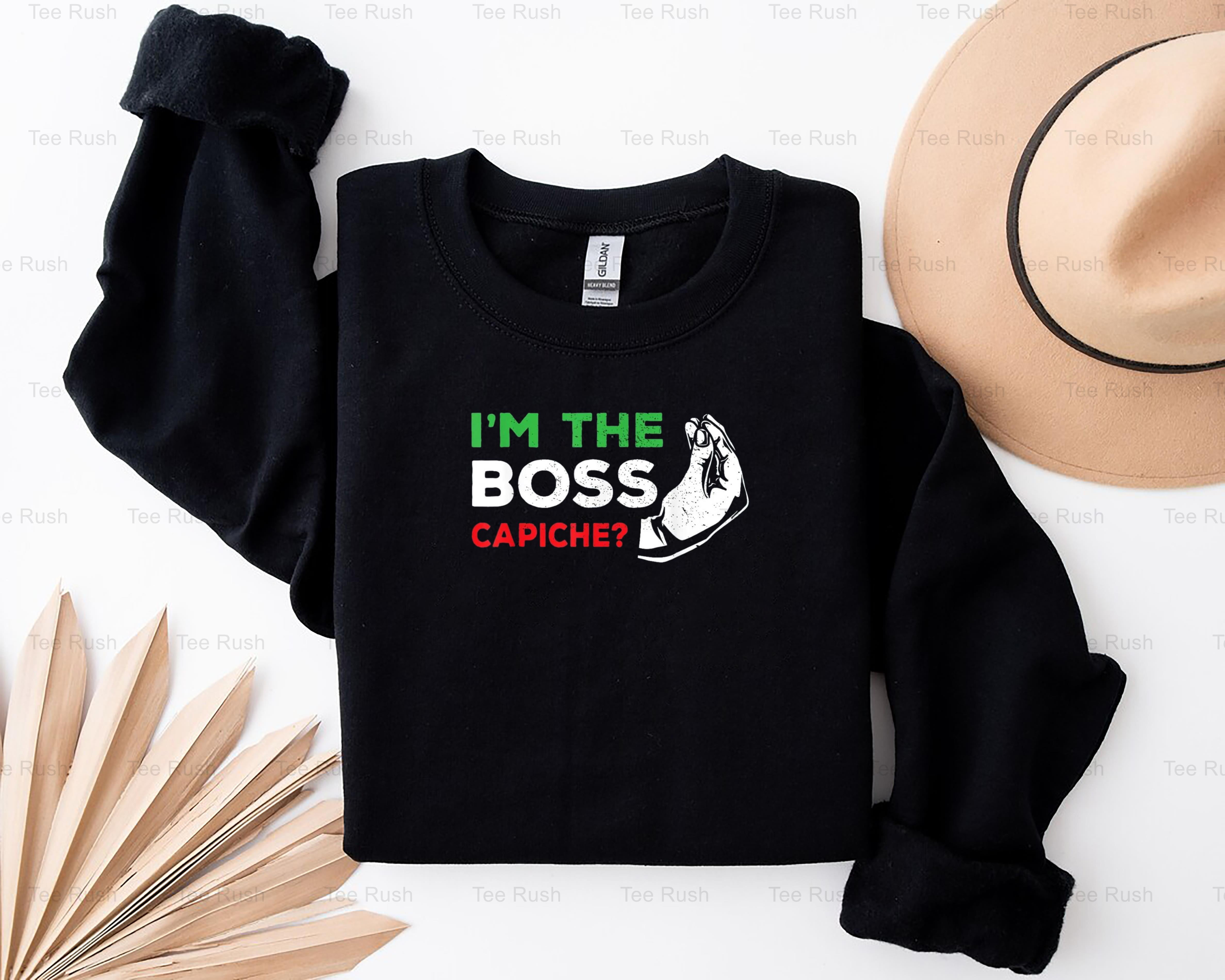 Funny Boss Italian Nonna Nonno Capiche Humor Saying Quote Italy Gift,T ...