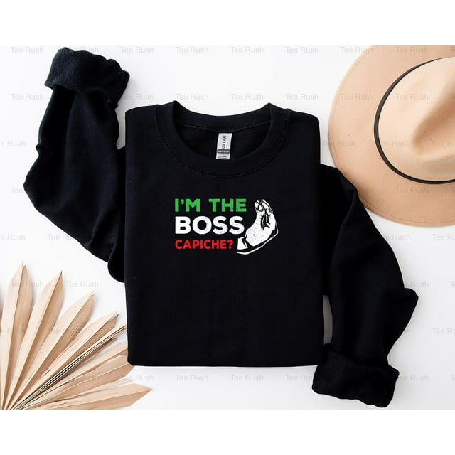 Funny Boss Italian Nonna Nonno Capiche Humor Saying Quote Italy Gift,T ...
