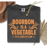 Funny Bourbon T-Shirt: 51% Corn by Law Whiskey Tee - Walmart.com