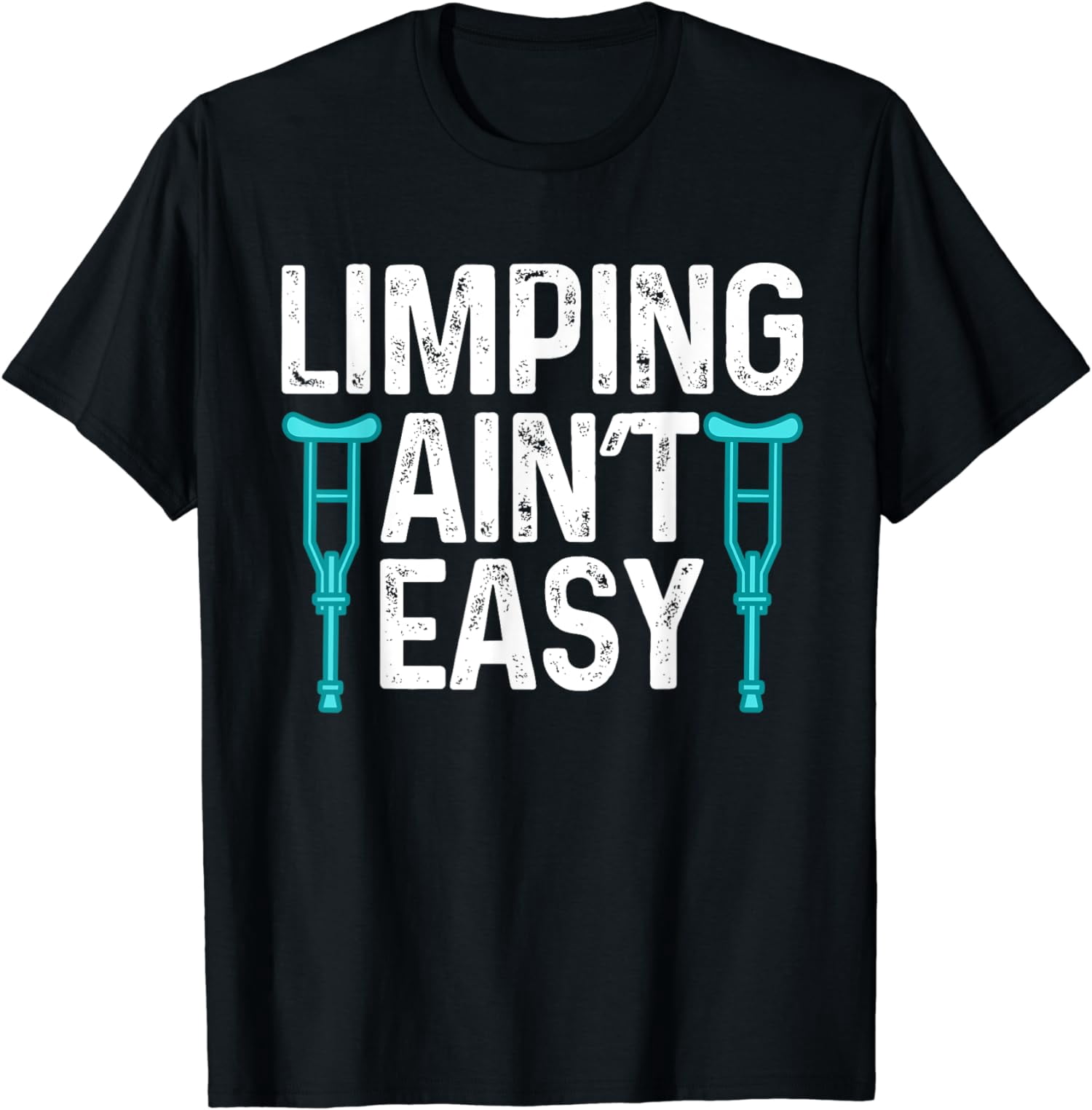 Funny Broken Leg Designs For Kids Men Women Foot Recovery T-Shirt ...